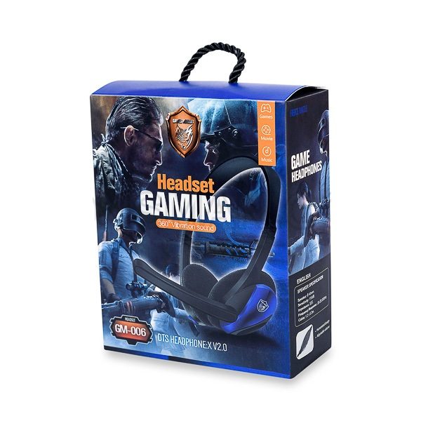 Gaming Headphones w/ Microphone (GM-006) – COWBOY USA