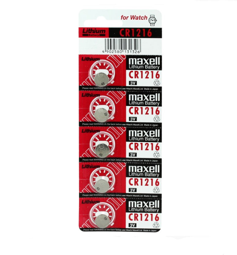 Maxell Lithium Battery CR-1216 – COWBOY USA