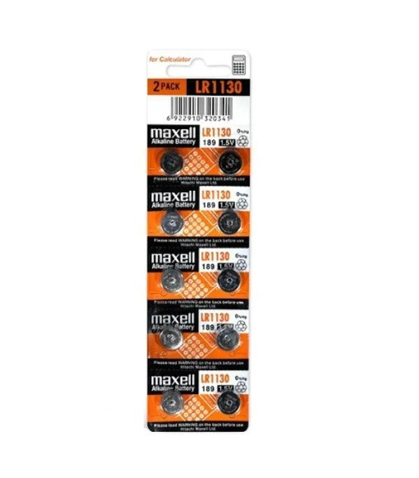 Maxell Lithium Battery LR-1130 (189) – COWBOY USA
