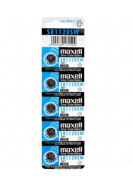 Maxell Lithium Battery SR-1120SW (381) – COWBOY USA