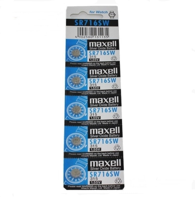 Maxell Lithium Battery SR-716SW (362) – COWBOY USA