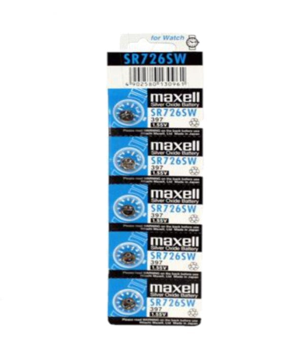 Maxell Lithium Battery SR-726SW (397) – COWBOY USA