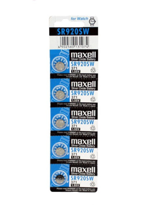 Maxell Lithium Battery SR-920SW(371) – COWBOY USA